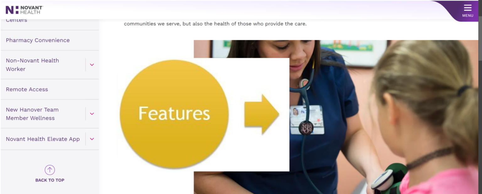 Features - Novant MyChart